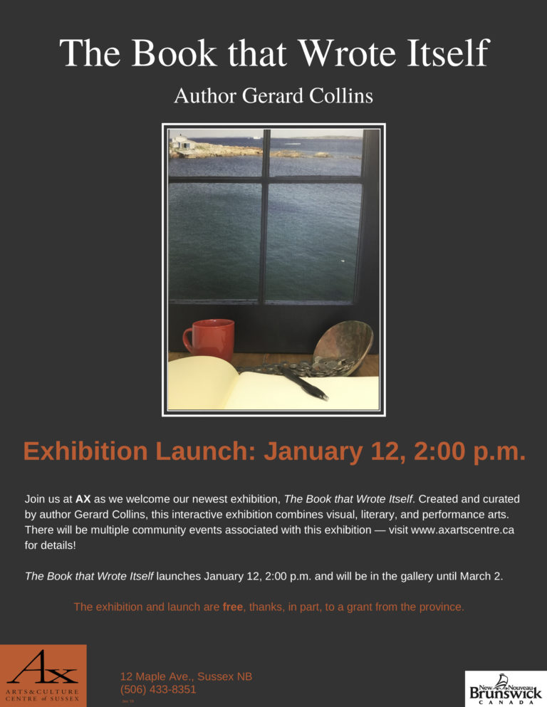 The Book that Wrote Itself – Gerard Collins - AX, the Arts and Culture ...