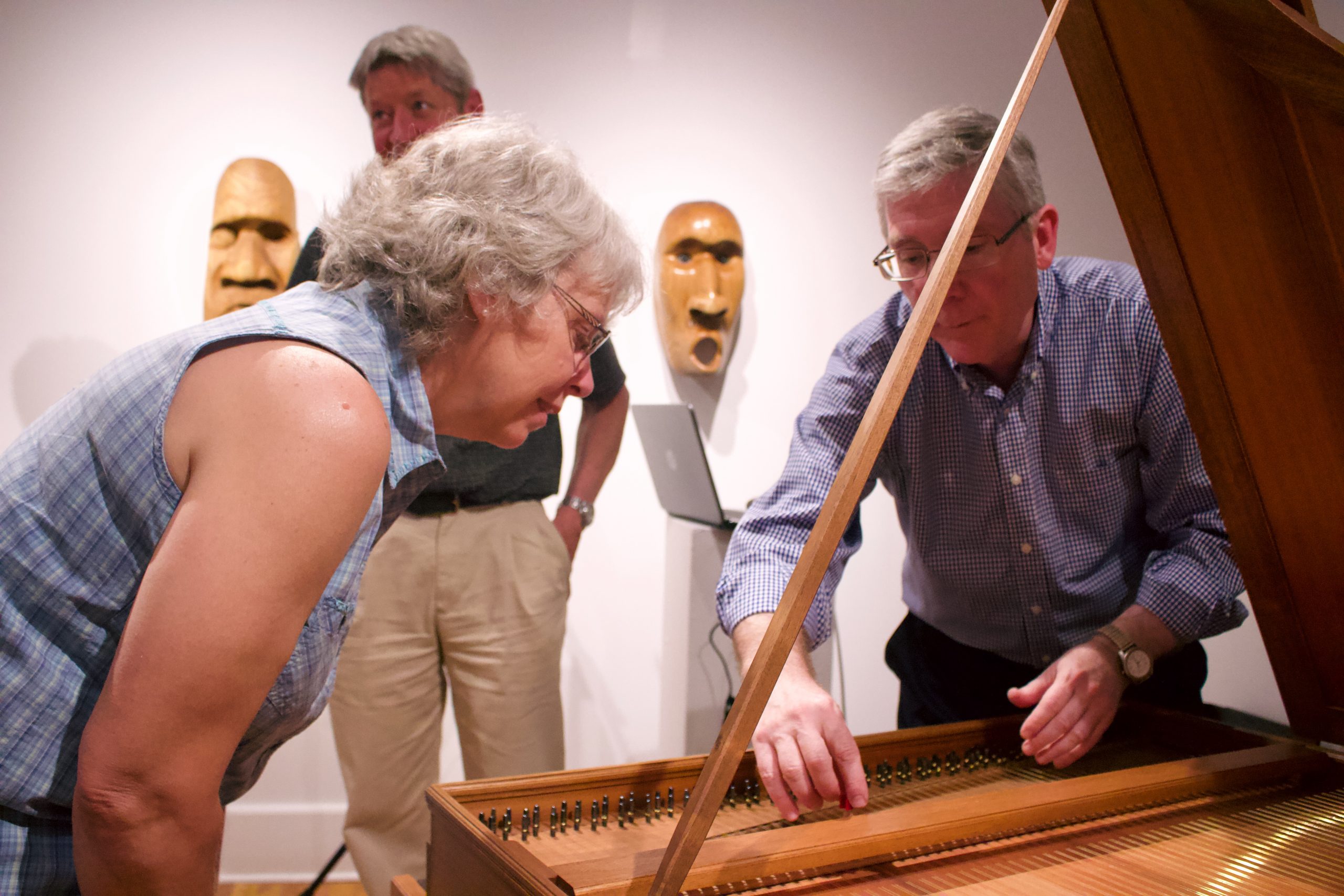 Harpsichordist Tim Blackmore and Luthier Andrew Graham - AX, the Arts ...